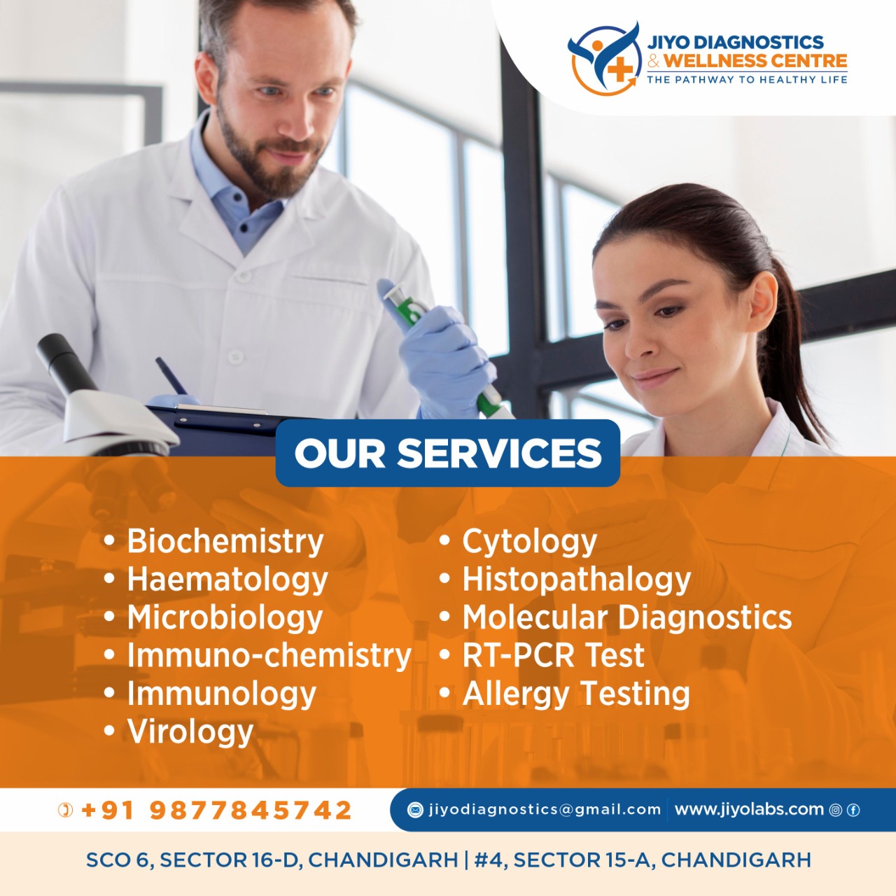 Home - Jiyo Diagnostic and Wellness center | Best pathology lab in ...
