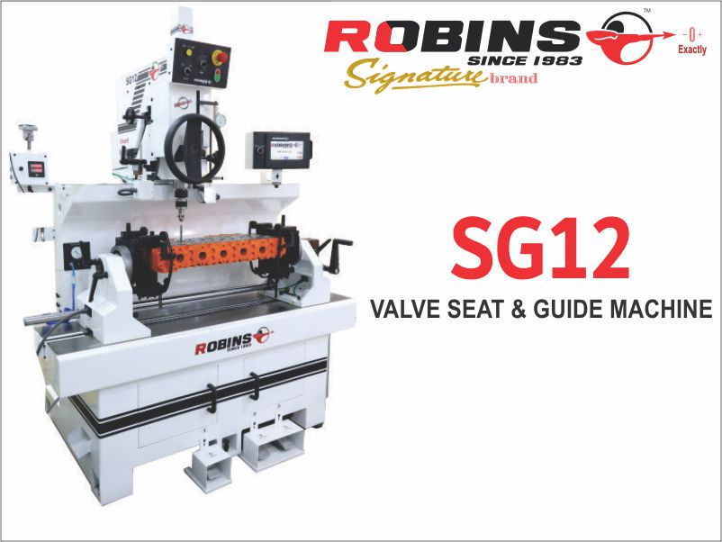 Heavy-Duty Valve Seat and Guide Machines | Robins Machines | SEAT AND ...